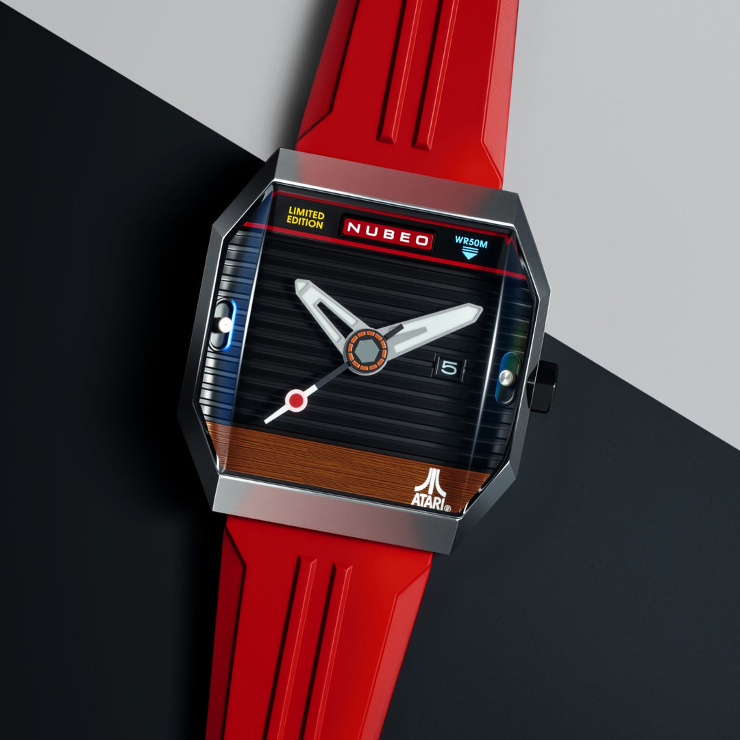 Radiant Ruby | Console Automatic Atari 2600 Limited Edition – Nubeo Watches
