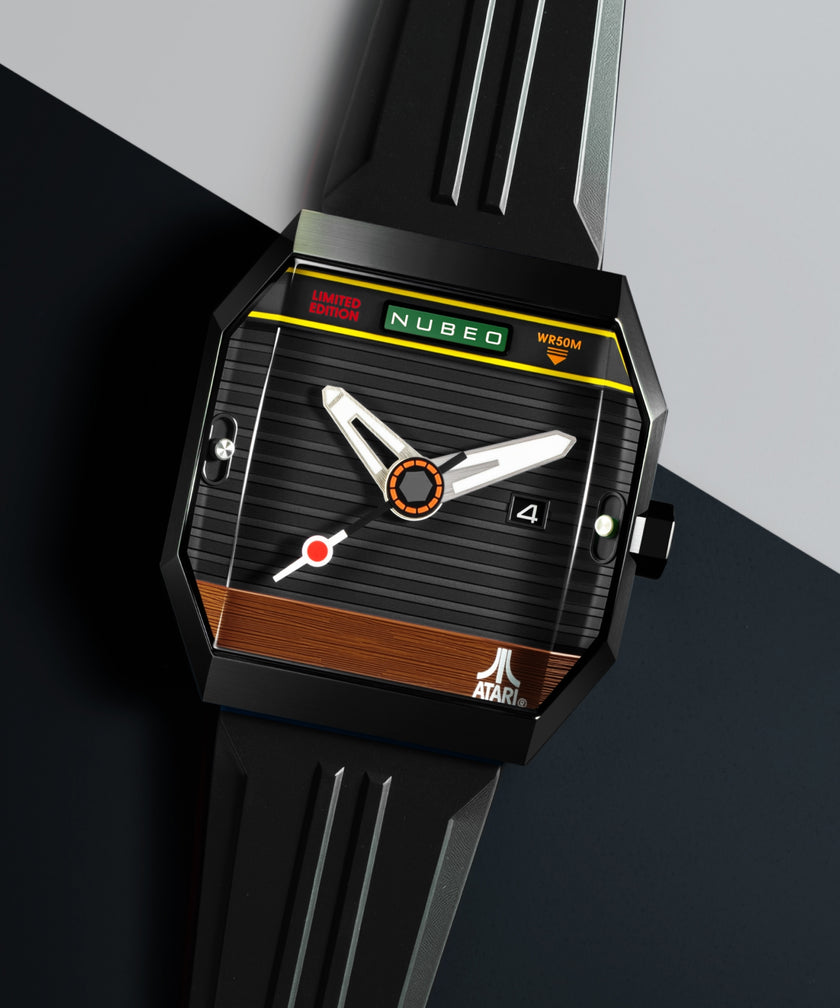 Retro Void | Console Automatic Atari 2600 Limited Edition – Nubeo Watches