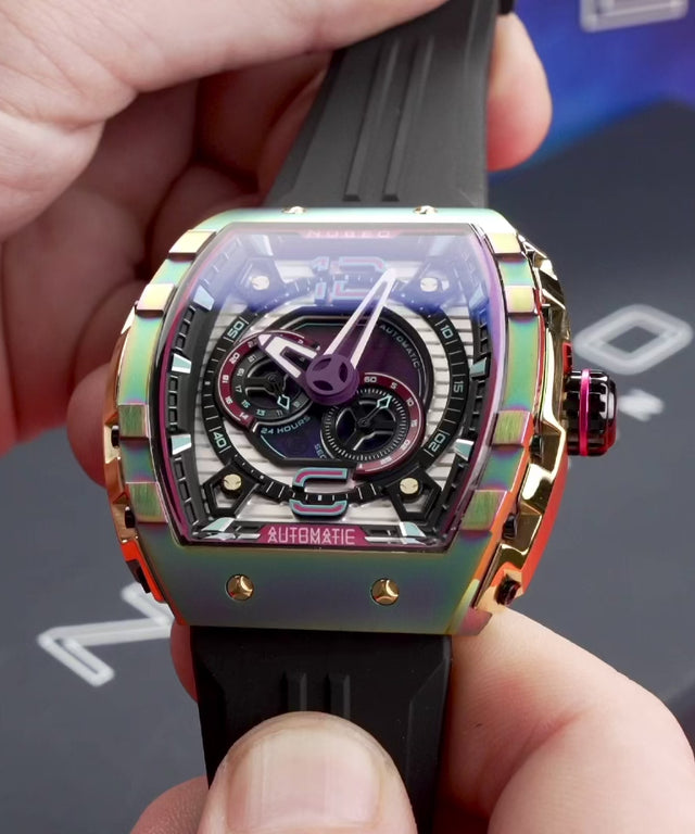 Iridescent Gold | Magellan 24H Automatic – Nubeo Watches