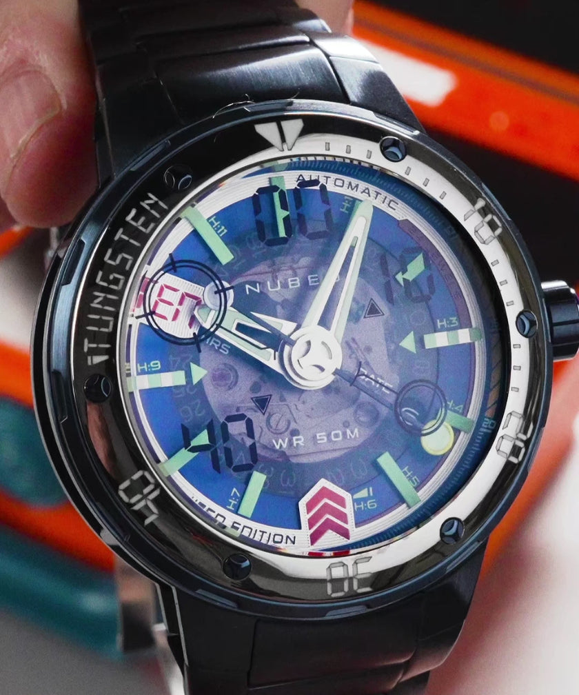 Interstellar Blue | Mariner 9 Automatic Limited Edition – Nubeo Watches